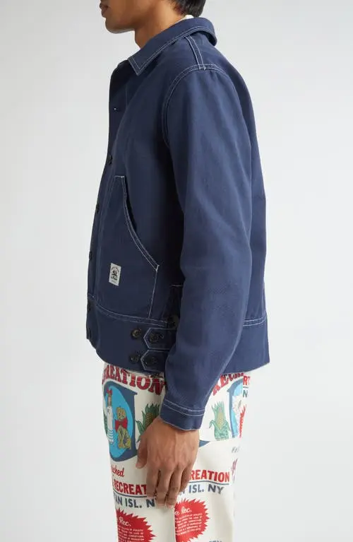BODE Knolly Brook Side Tab Jacket - Dark Navy