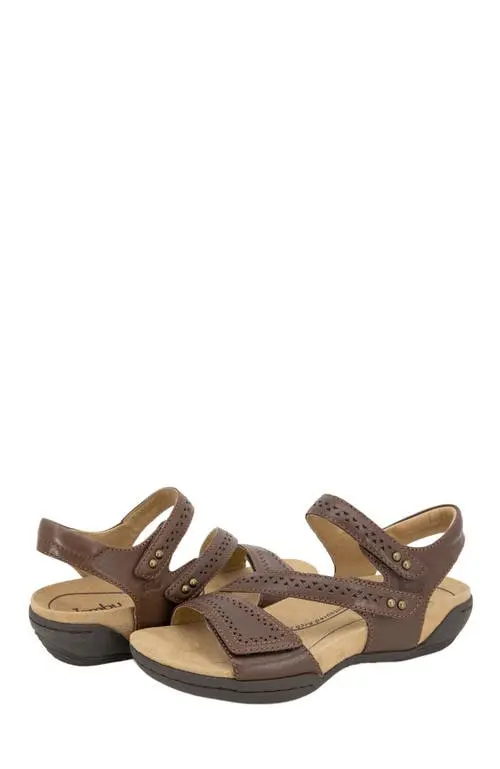 Jambu Makayla Casual Flat Sandal - Brown