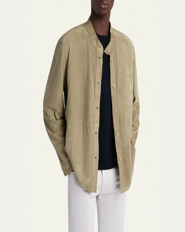 Giorgio Armani Suede Overshirt