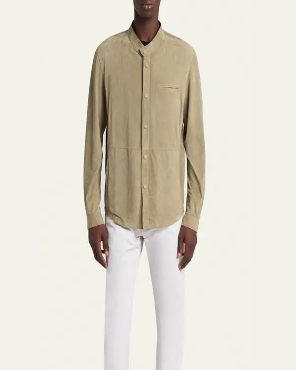 Giorgio Armani Suede Overshirt