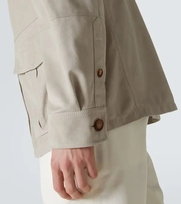 Brunello Cucinelli Suede Overshirt