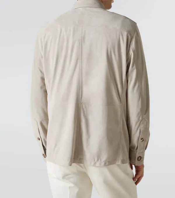Brunello Cucinelli Suede Overshirt