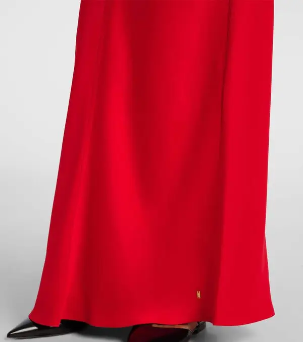 AMI Paris Paneled Maxi Dress