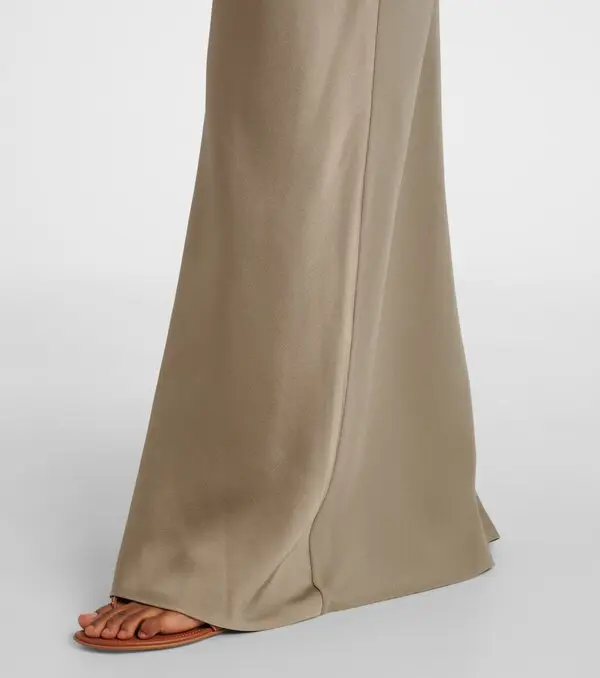 AMI Paris Paneled Maxi Dress