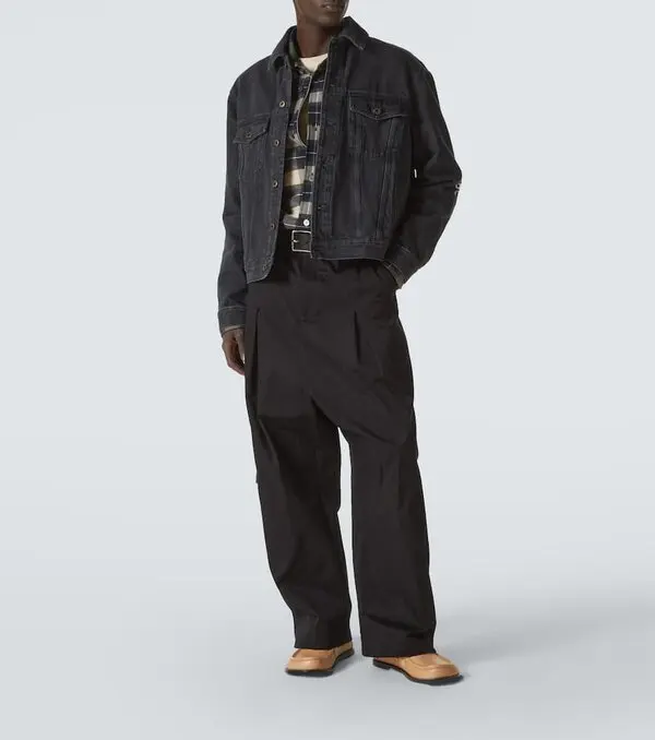 Loewe Anagram Denim Jacket - Black
