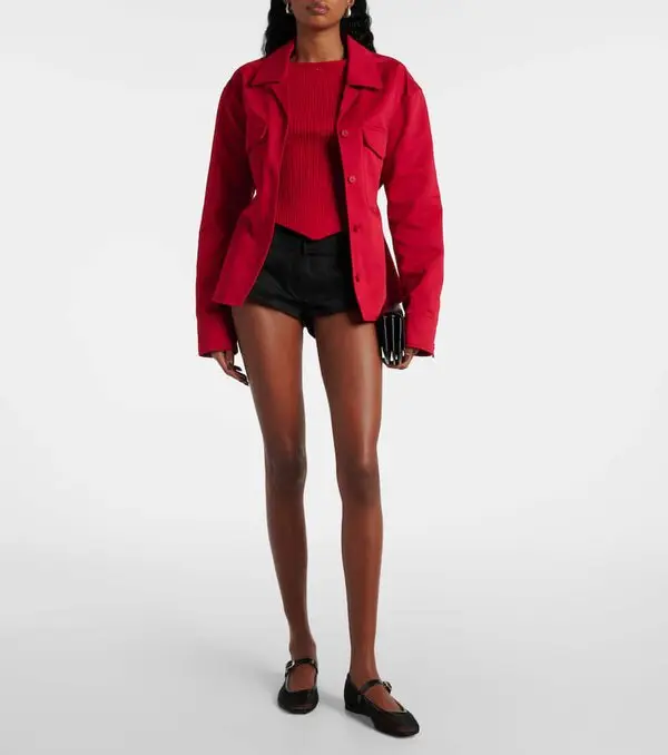 COURREGES Low-rise Shorts