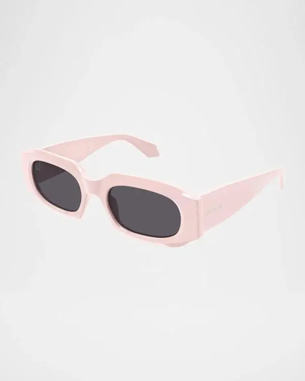 Alaïa Rectangle Sunglasses - Pink