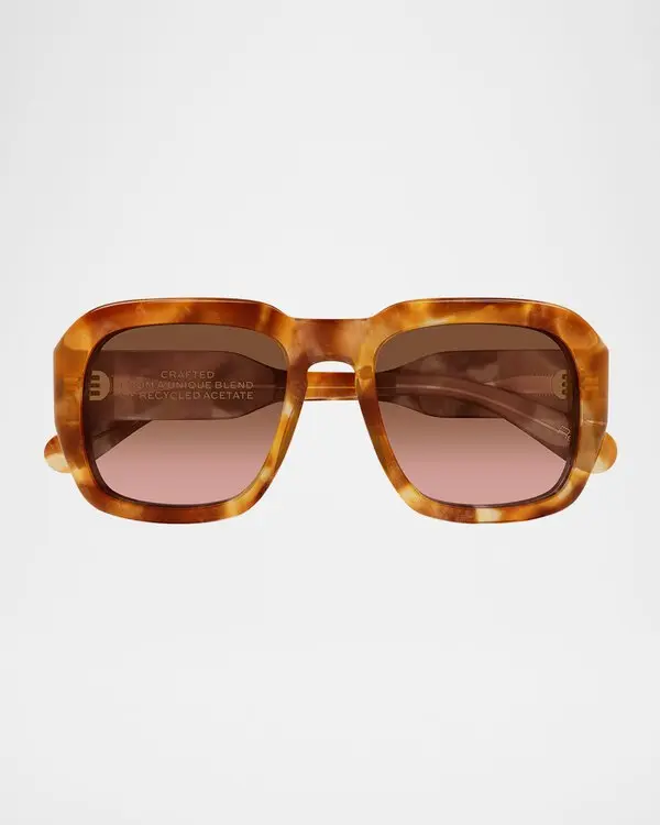 Chloé Acetate Sunglasses - Smoky Havana