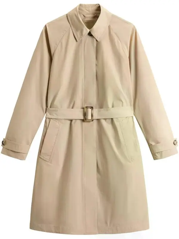 Woolrich Summer Trench Coat - Neutrals