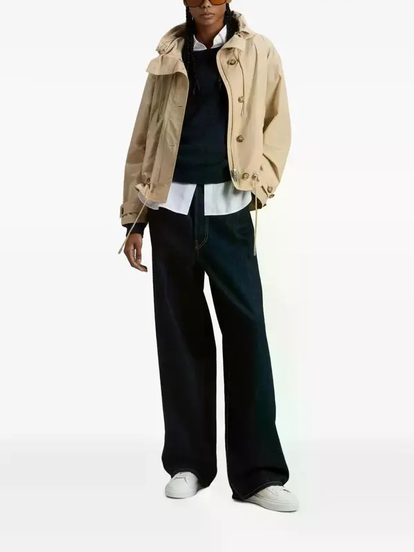 Woolrich Short Parka - Neutrals