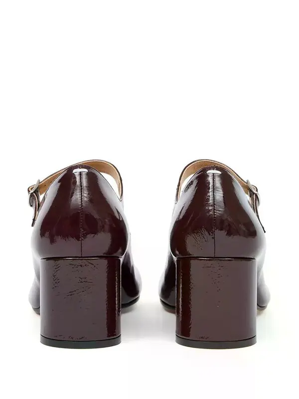 MAISON MARGIELA Tabi Mary Jane Pumps - Red