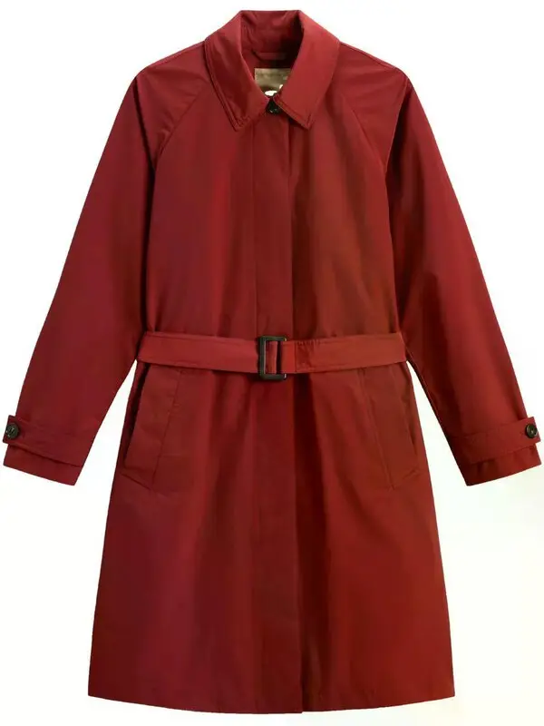 Woolrich Summer Trench Coat - Red