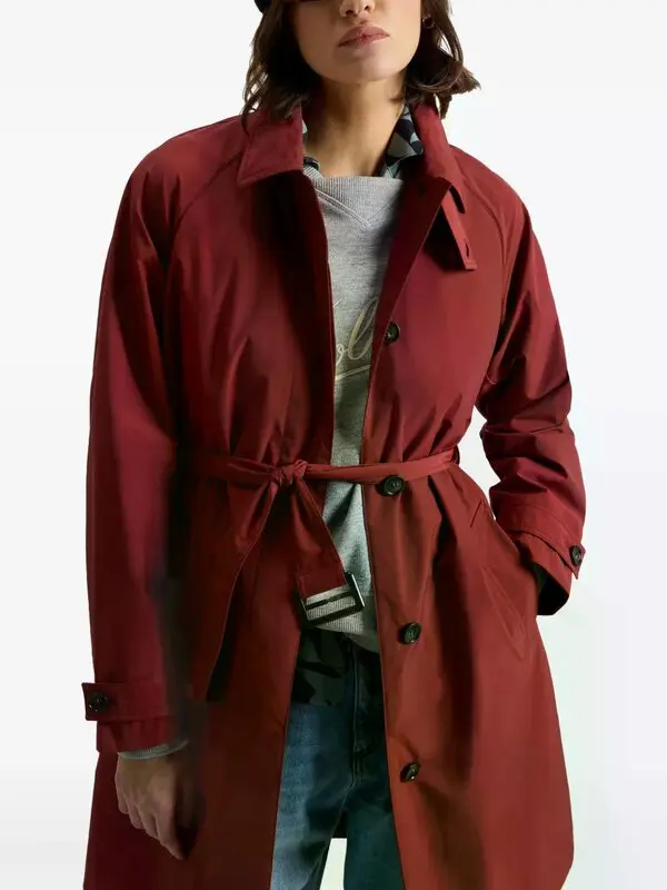Woolrich Summer Trench Coat - Red