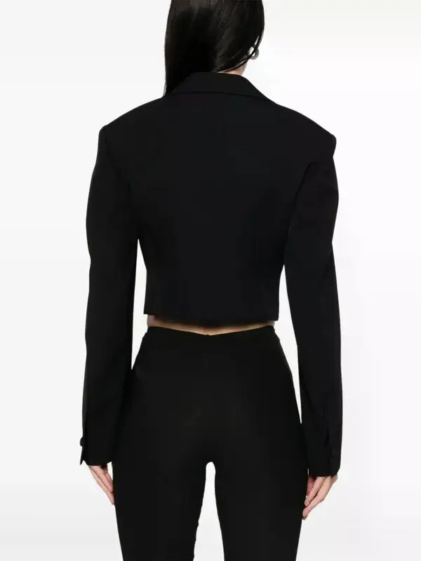 Alexander Wang Double-breasted Cropped Blazer