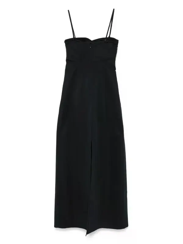 JIL SANDER Twist-detail Maxi Dress