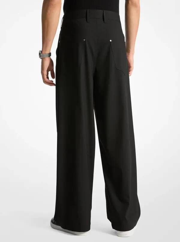 Michael Kors Pleated Wide-leg Pants