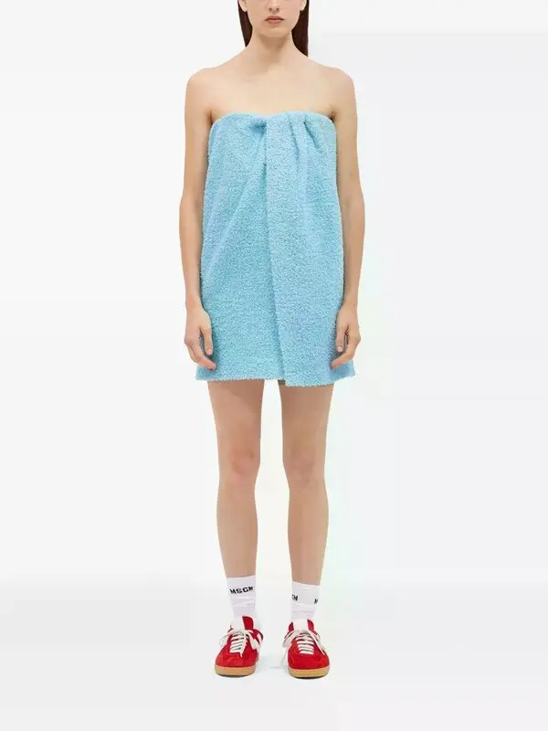 MSGM Strapless Mini Dress