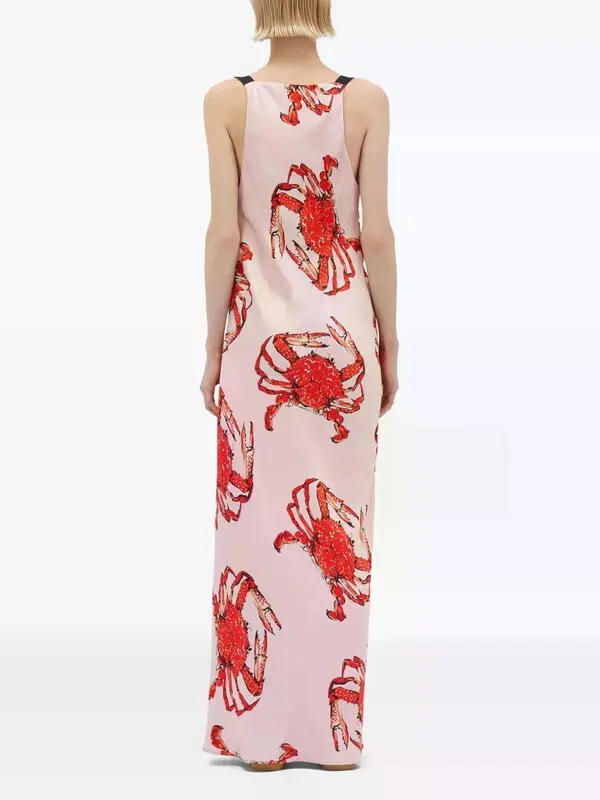 MSGM Printed Maxi Dress