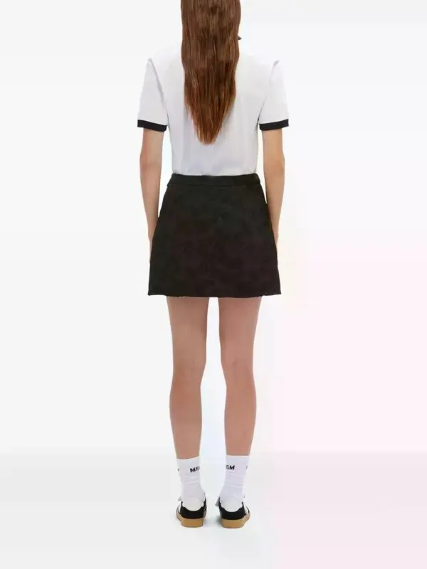 MSGM Ruffled Mini Skirt