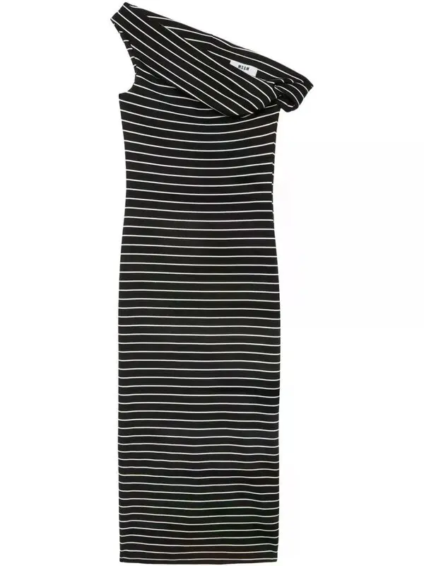 MSGM Knot-detail Maxi Dress
