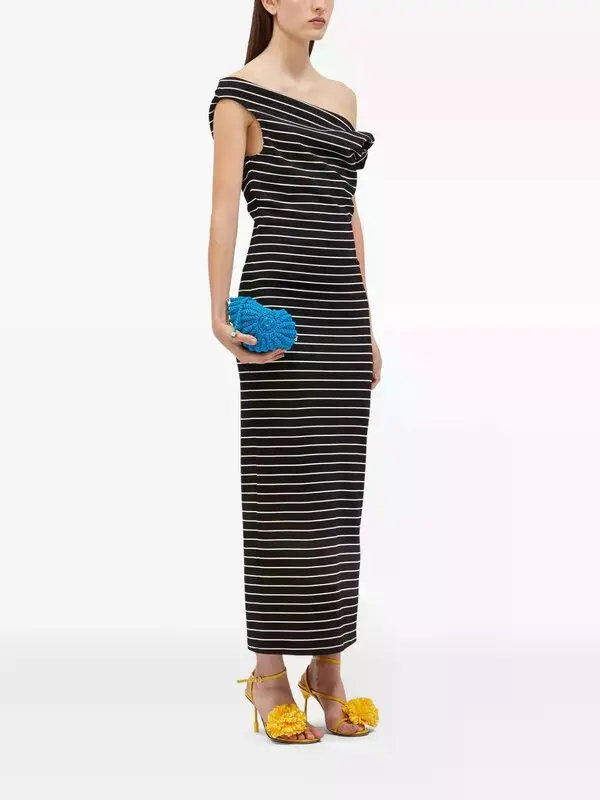 MSGM Knot-detail Maxi Dress