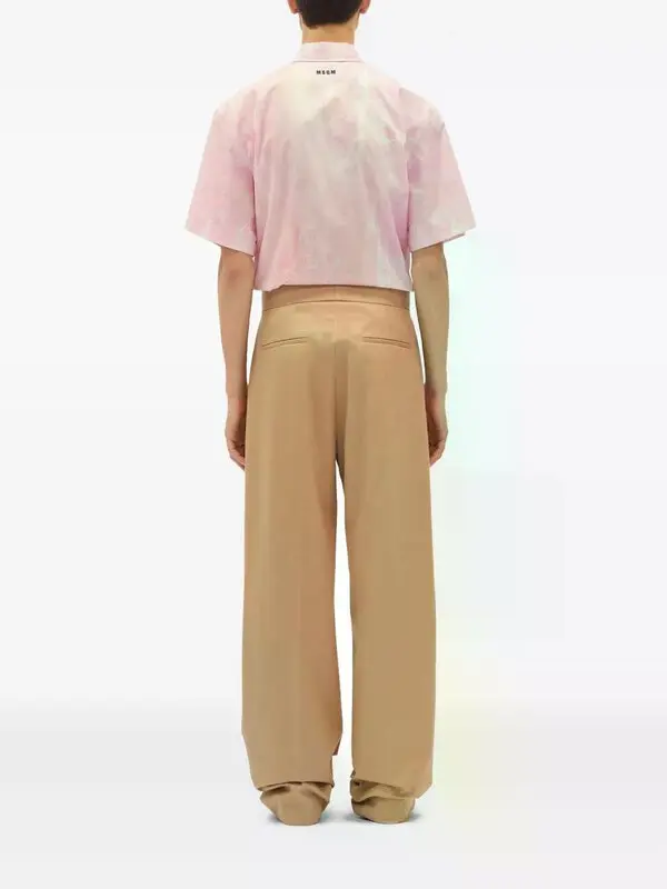 MSGM Wide-leg Trousers