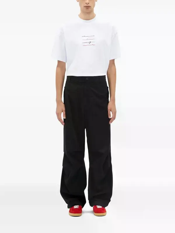 MSGM Wide-leg Trousers