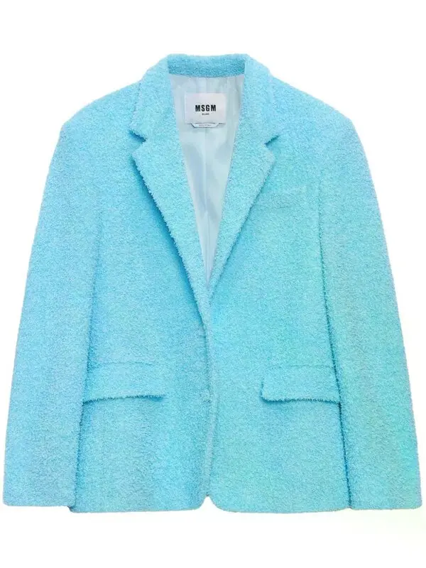 MSGM Textured Blazer