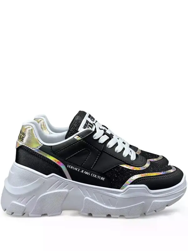 Versace Panelled Sneakers