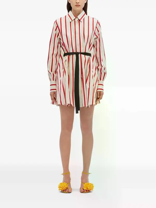 MSGM Striped Mini Dress