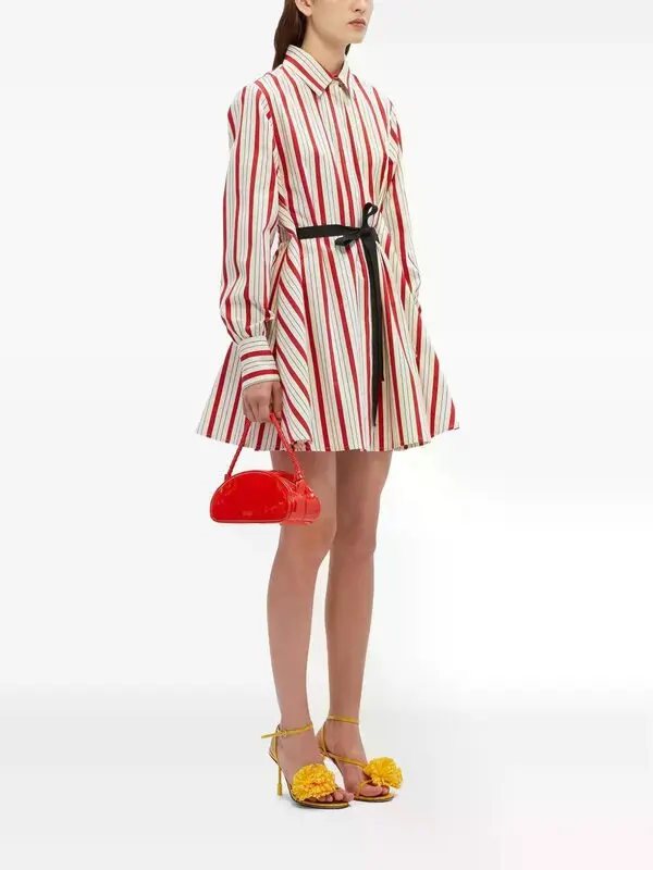 MSGM Striped Mini Dress