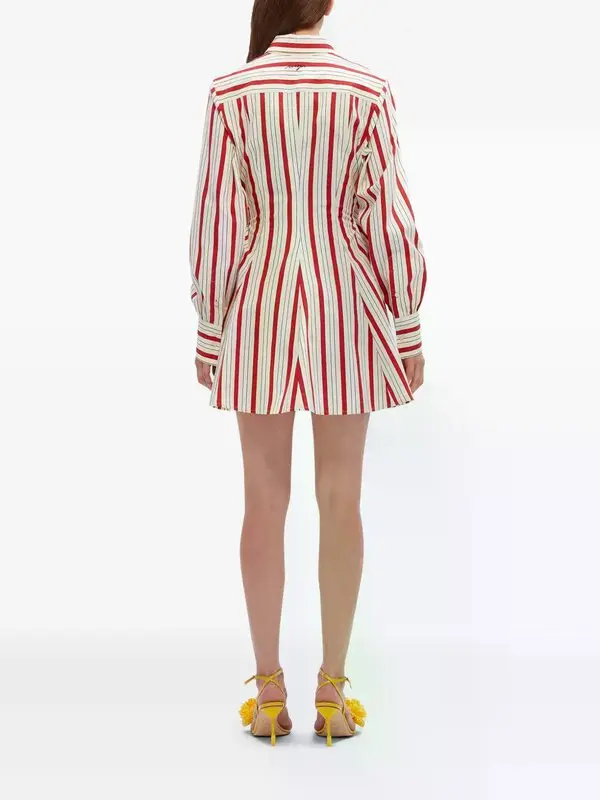 MSGM Striped Mini Dress