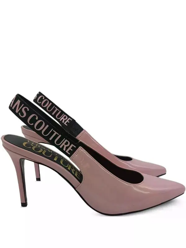 Versace Logo-slingback Pumps