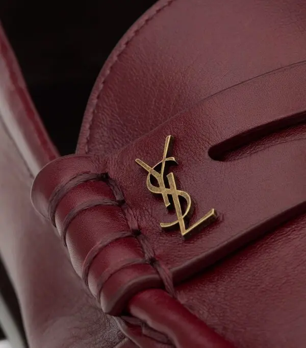 Saint Laurent Le Loafers In Lambskin