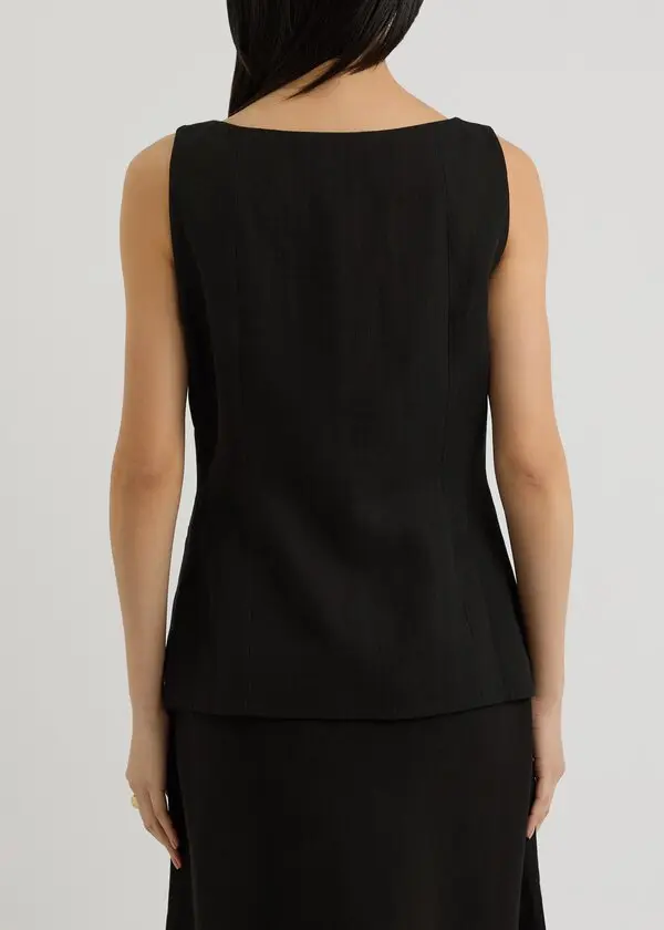 SKALL STUDIO Toni Linen-blend Waistcoat
