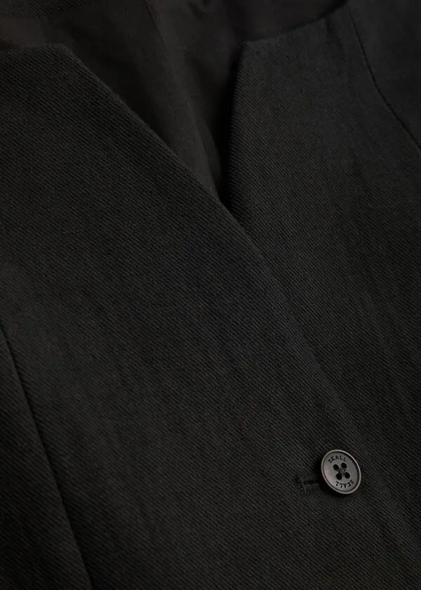 SKALL STUDIO Toni Linen-blend Waistcoat
