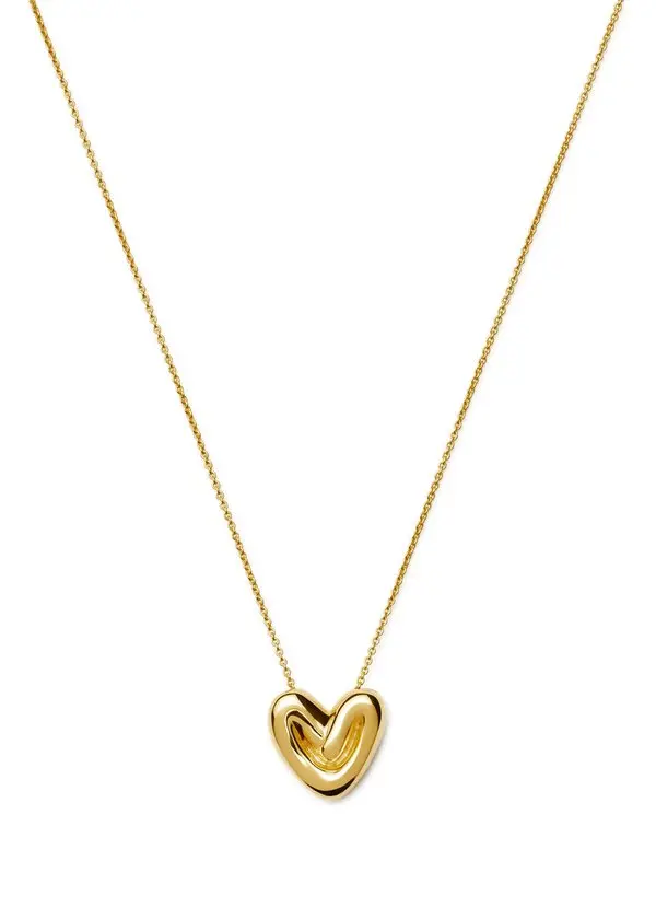 MISSOMA Puffy Heart -plated Pendant Necklace - Gold