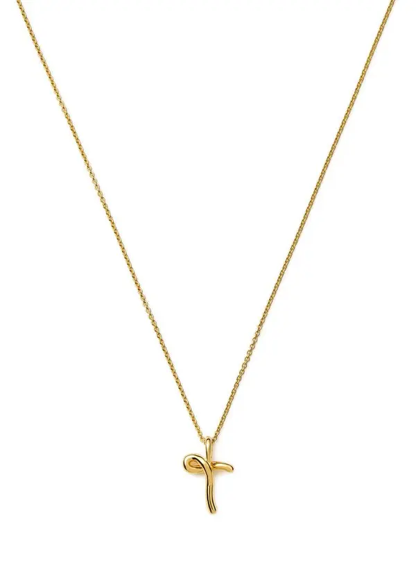 MISSOMA Initial T Mini Necklace - Gold