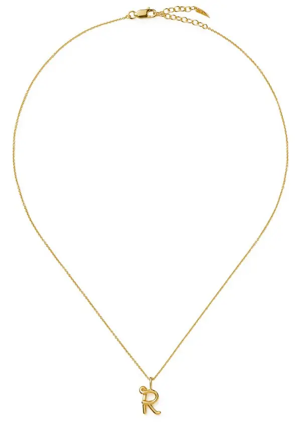 MISSOMA Initial R Mini Necklace - Gold
