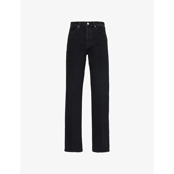 FRAME The Vertical Straight-leg Denim Jeans - Death Valley
