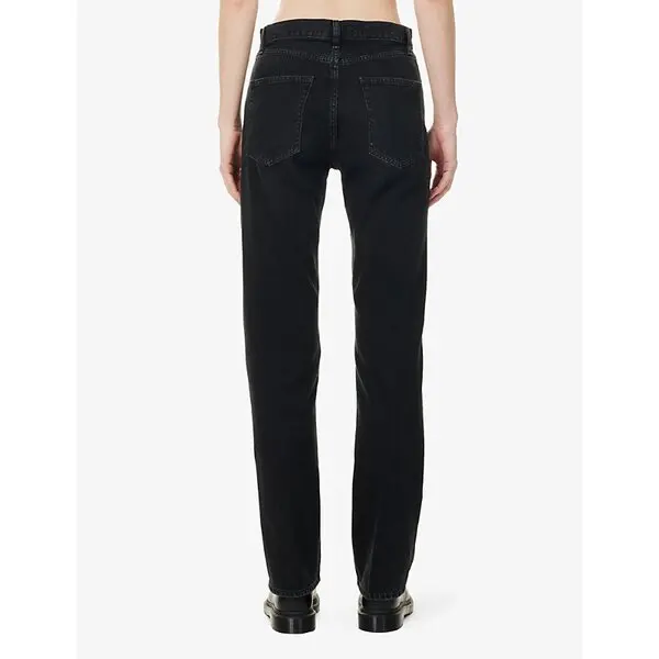 FRAME The Vertical Straight-leg Denim Jeans - Death Valley