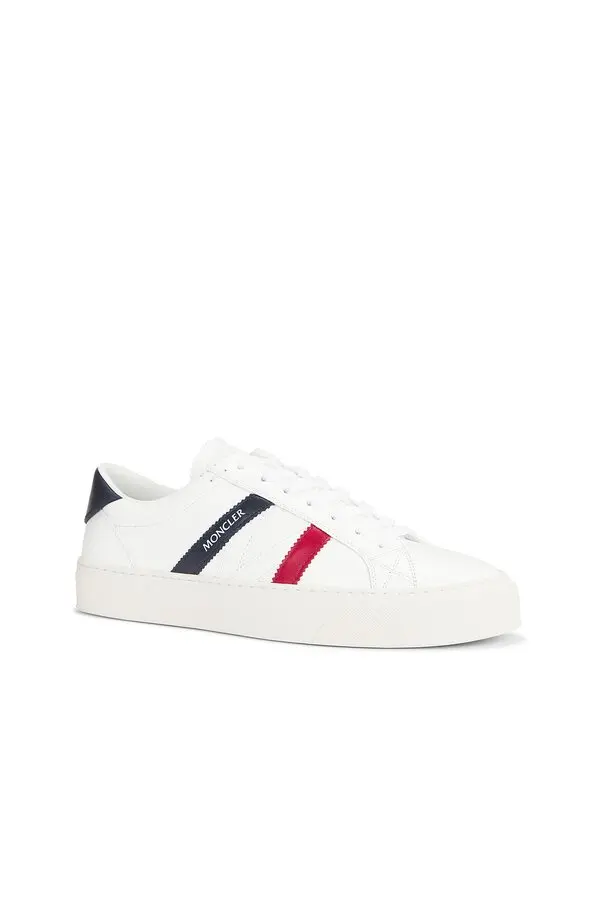Moncler Monaco 2 Low Top Sneakers - Brilliant White