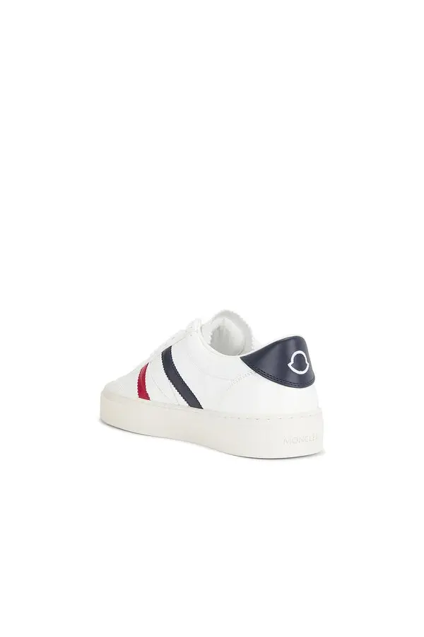 Moncler Monaco 2 Low Top Sneakers - Brilliant White