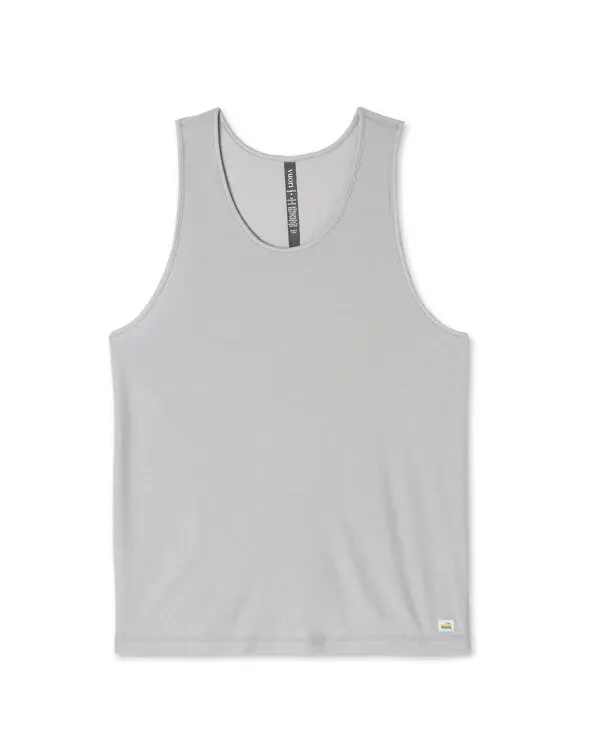 Vuori Strato Tech Tank Top - Platinum Heather
