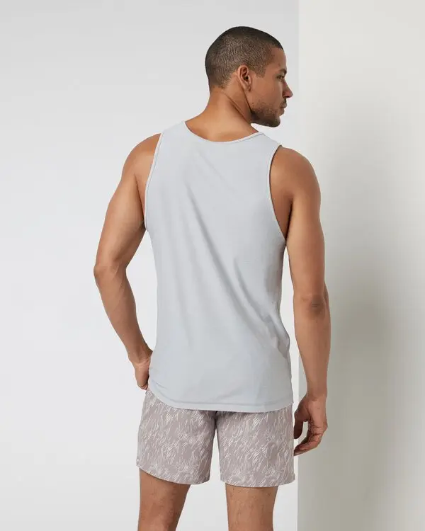 Vuori Strato Tech Tank Top - Platinum Heather