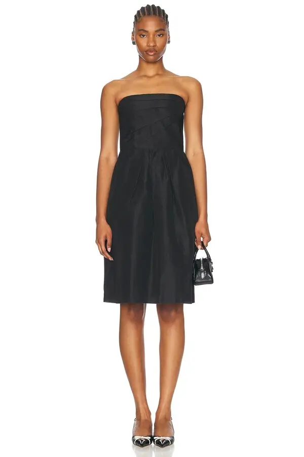 Dolce & Gabbana Bustier Dress - Black
