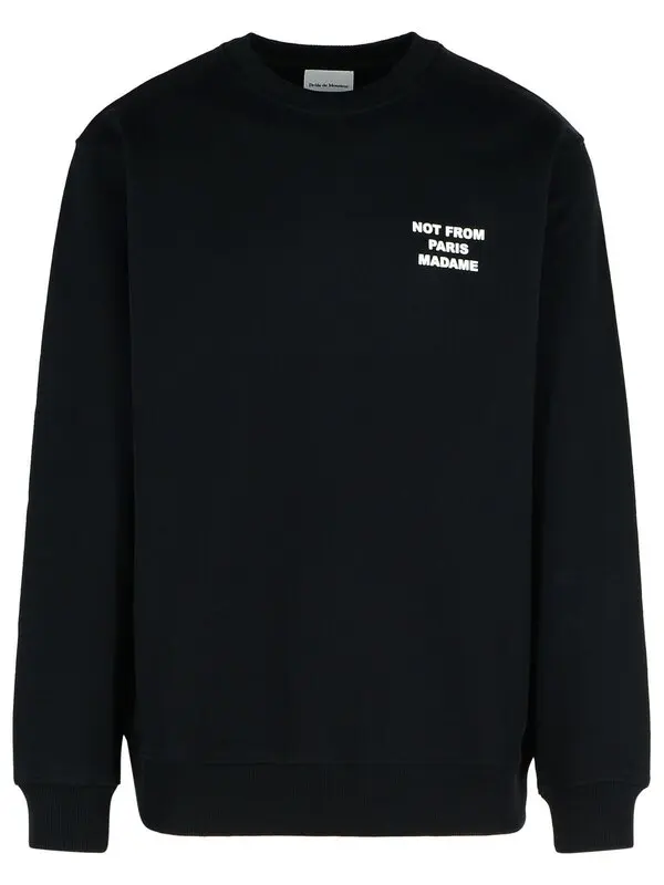 795 Cotton Sweatshirt With Contrast Logo