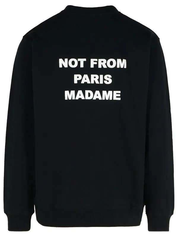 795 Cotton Sweatshirt With Contrast Logo