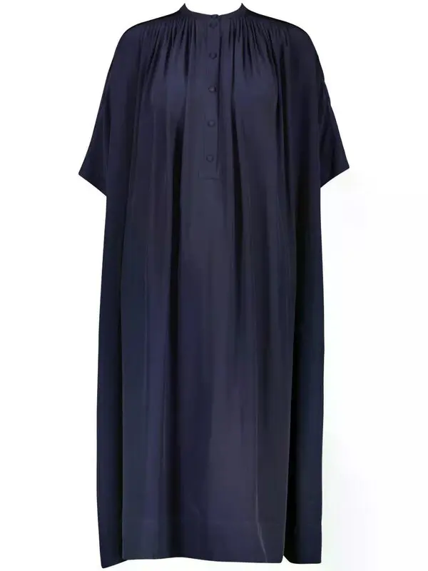 YVES SALOMON Silk Kaftan Dress