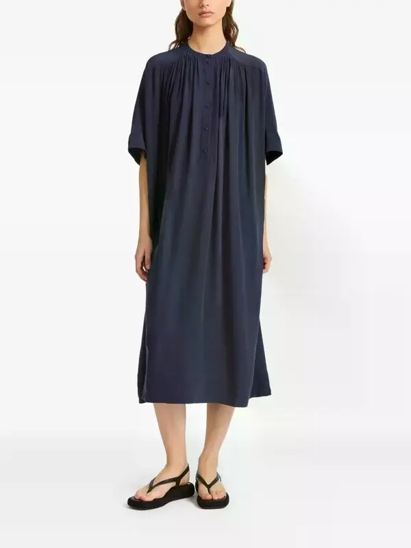 YVES SALOMON Silk Kaftan Dress